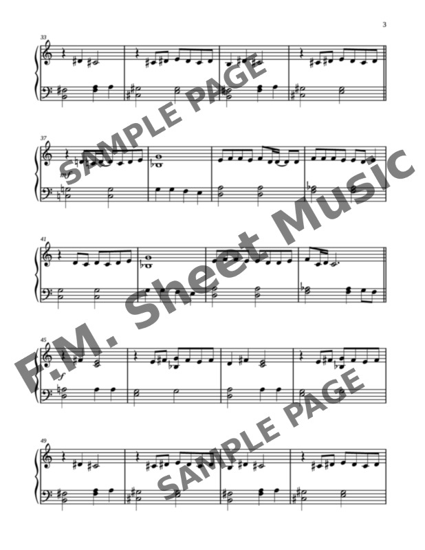 Our House (Easy Piano) By Madness - F.M. Sheet Music - Pop Arrangements by Jennifer Eklund